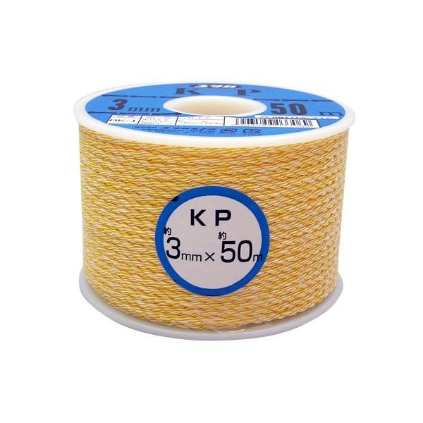 KP-/3mm×50m/RK-1・Size:3mm×50mStyle:KP・パッケージ個数:1・原産国:日本・材質:ポリエチレン・ポリエステル・耐候性:・耐水性:・耐熱性:約55℃以内