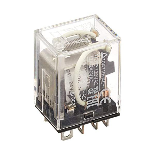 単品・  LY2 DC24・・PatternName:LY2DC24Style:単品・入数:1個・局数:2・定格電圧:DC24V・オムロン形式:LY2DC24・パワー開閉の小形汎用リレー