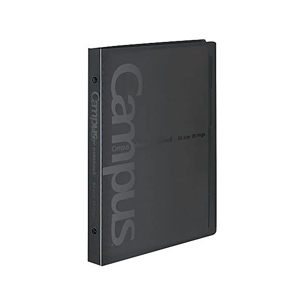 ・ブラック  ル-333ND・・Color:ブラックPatternName:単品・【寸法】25×215×272mm・【サイズ】B5-S・【穴数】26穴・【色】黒・【MAX収容枚数】100枚