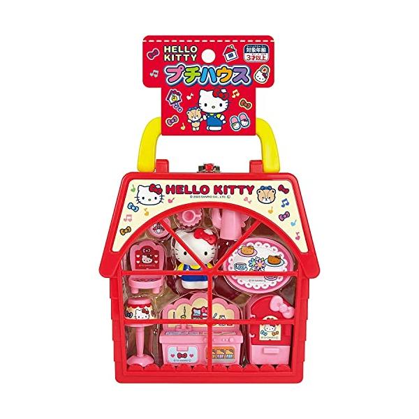 プチハウス/フリーサイズ/4494・Color:プチハウス・かわいいおうち型のバッグに、家具などの小物とマスコットがセットされています。・台紙が部屋になります。バッグは取っ手付きなので持ち運びに便利です。・対象年齢:3歳以上・(C)2023...