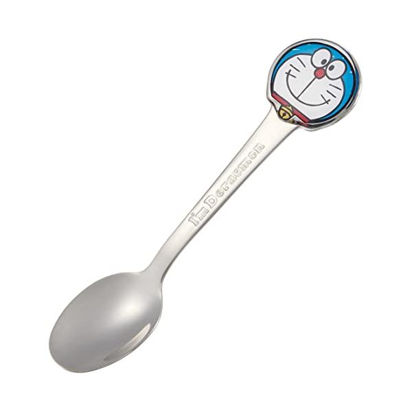 ステンレス製・ドラえもん  DSS1C-A・・Color:ドラえもんPatternName:スプーン・サイズ:長さ14×幅3×高さ2cm・素材・材質=ステンレス鋼 エポキシ樹脂塗装・食洗機：可・原産国:中国