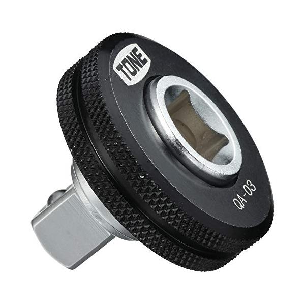 スタンダードブラック/差込角:9.5mm(3/8)/QA-03・Size:差込角:9.5mm(3/8)Style:スタンダード・パッケージ個数:1・全長(mm):30・外径(mm):36・質量(g):50・原産国:日本