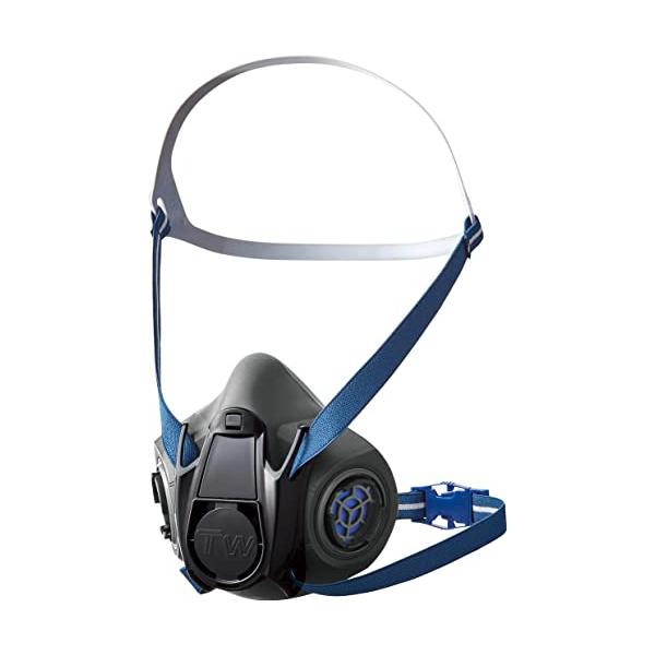 防じんマスク防毒マスク・ M 12094・・Size:M・必ずTW02専用の吸収缶、フィルターを2個装着してください。GM22シリーズで使用していた吸収缶など、専用外のものは装着できません。・【利用可能吸収缶 気体(ガス)用】(有機ガス用 ...
