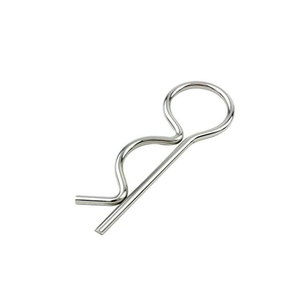 ・ リアホイール 000311-10・・Size:リアホイール・ステンレス製　　30mm・1本入・錆に強いステンレス製・ノ−マルの割りピンと交換するだけでワ−クスルックに・【適合車種】　NC30/35 | RC30/45 | NSR250R...