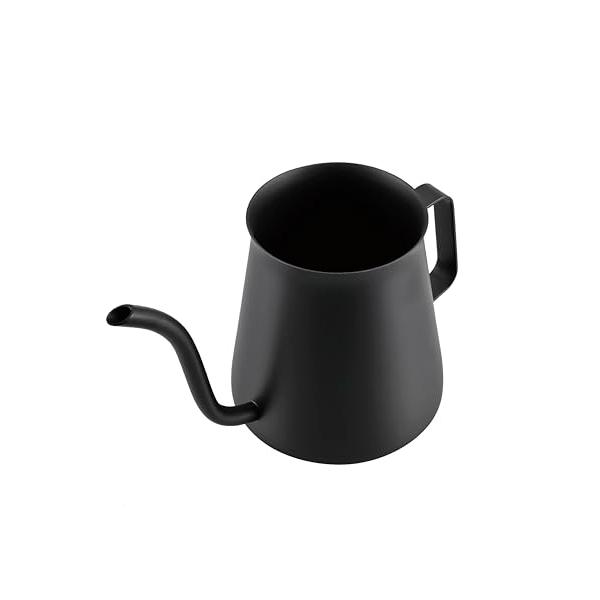 モダンブラック/0.3 L/MDK-300-MB・Size:0.3 L・パッケージ個数:1・【コントロールしやすい注ぎ口】先が細くなった注ぎ口は、湯量のコントロールがしやすく、安定してお湯を注ぐことができます。・【コンパクトなサイズ感】サイ...