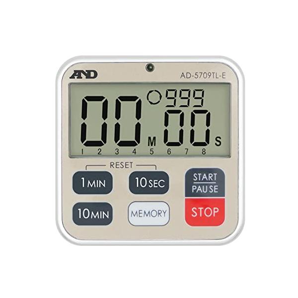 ・シルバー 標準 AD-5709TL-E・・Color:シルバーSize:標準・【アラーム設定範囲】最大99分50秒、最小10秒（カウントダウン時間間隔1秒）・【カウントアップ計測時間】最大99分59秒（カウントアップ時間間隔1秒）・【アラ...