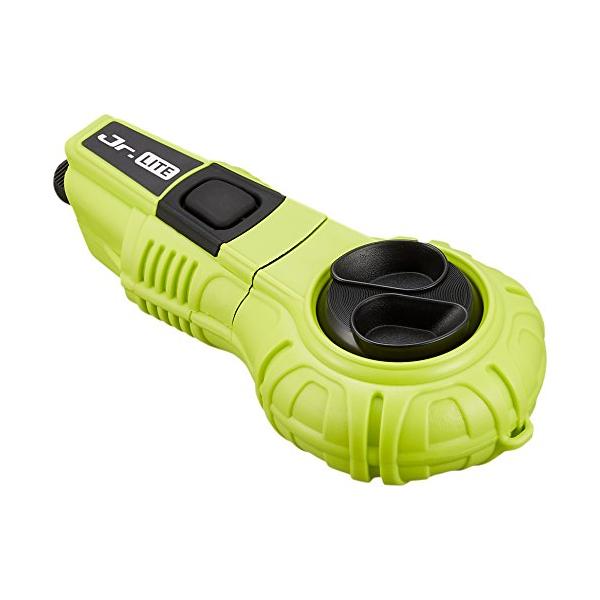 Jr. LITE 自動巻 グリーン黒/-/73302・Style:Jr. LITE 自動巻 グリーン・パッケージ個数:1・本体サイズ:153×71×38mm(カルコ収納時)・製品質量:155g・糸:直径0.6mm×15m(自動巻取り7.5m...