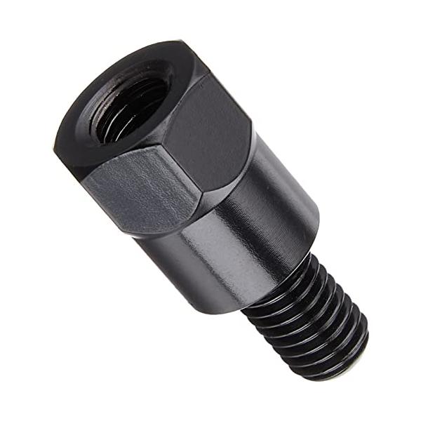 逆ネジ8mmブラック/高さ調整/99588・Style:逆ネジ8mm・パッケージ個数:1・【用途】バイク用ミラーの高さを調整するためのアダプター・【仕様1】 アダプター高:18.6mm・【仕様2】 車体側逆ネジ8mm/ミラー側逆ネジ8mm・...