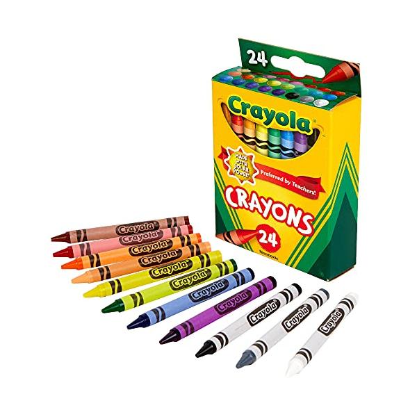 ・24色 12 52 24・・Color:24色・ピース数:24本・サイズ:約長さ9.2cm・対象年齢:4歳以上・ASTM D4236に準拠・対応言語:英語