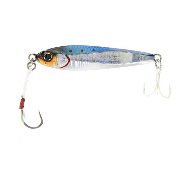 シンプル・イワシ/マグマウェーブホロ 60g 4525807155518・・Color:イワシ/マグマウェーブホロ・主な対応魚種:サゴシ サバ ハマチ タチウオ ヒラメ マゴチ 真鯛 マゴチ シーバス・サイズ:78mm / 重量:60g・カ...