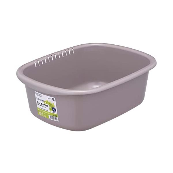 小判型ベージュグレイ/-/K-1649 BG・Color:ベージュグレイStyle:小判型・パッケージ個数:1・サイズ:幅29×奥行38.5×高さ14cm、重量:372g、材質:ポリプロピレン、生産国:日本・シンクの中でスペースを取らない小...