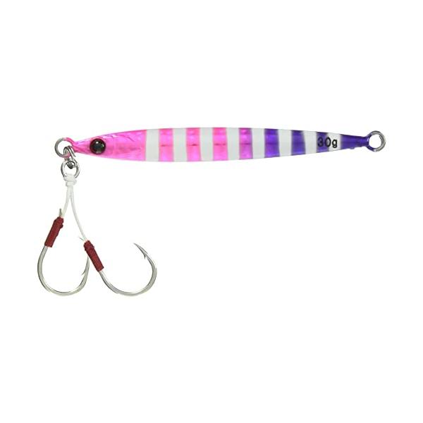 シンプル・グローピンク&amp;パープル/レンズホロ 30g 4525807165524・・Color:グローピンク&amp;パープル/レンズホロ・Length:85mm・Weight:30g