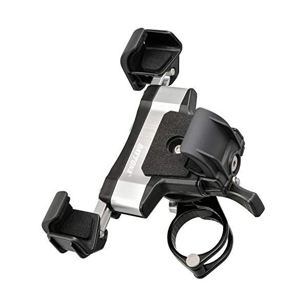 リジットタイプ・ブラック 1個 (x 1) 17232・・PatternName:リジッド・同梱商品:ホルダー本体×1、スライドウィングHighタイプ×1、シリコンバンド×2、六角レンチ×2、首振りクランプ(リジッドタイプ)×1・片手でスマ...