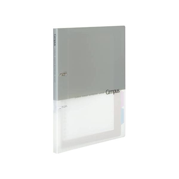 単品グレー/A4/ル-PP158M・Size:A4Color:グレー・パッケージ個数:1・ルーズリーフとプリントを1冊にまとめてスマートに持ち運べる、2穴ルーズリーフバインダー・【サイズ】 A4-S 【カラー】 グレー・【外寸法(高さ・幅・...