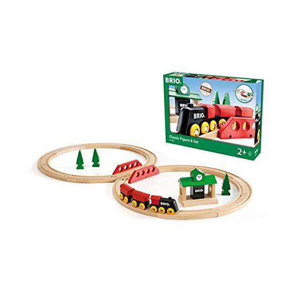 セット・クラシックレール 8の字セット [全22ピース] 2歳~ 33028 85 x 45 x 0.02 cm 33028・・Color:クラシックレール 8の字セット [全22ピース] 2歳~ 33028Style:セットPattern...