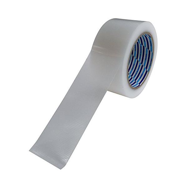 1巻・透明 50mmx25m 台風防災・・Style:1巻・台風時の窓ガラス飛散抑止用粘着テープ・テープを貼ることで、二次被害のリスクを軽減・テープの基材強度があり、粘着力も強い・半透明で、窓ガラスに貼っても目立ちにくい・災害時の簡易補修に...