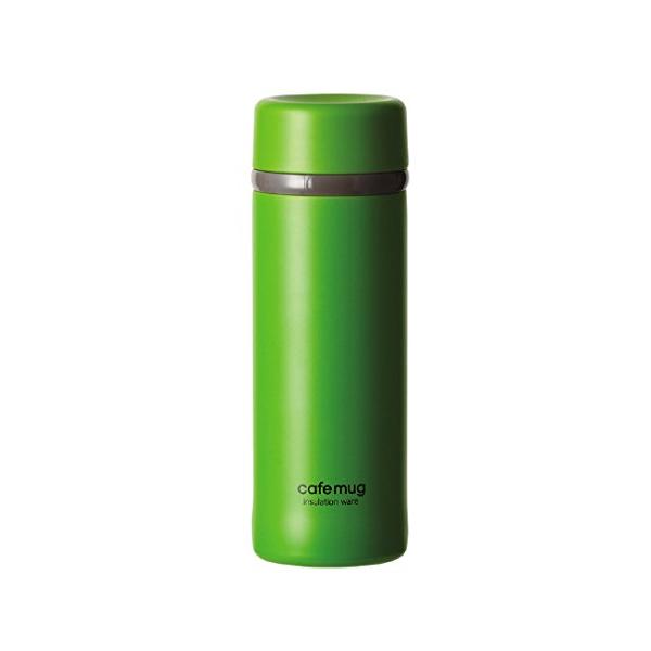マググラスグリーン/300 ml/HB-4003・Size:300 mlColor:グラスグリーン・パッケージ個数:1・サイズ:(約)外径6×高さ17.5cm・品名:ステンレス製携帯用まほうびん・実容量:0.3L・保温効力:62度以上(6時...