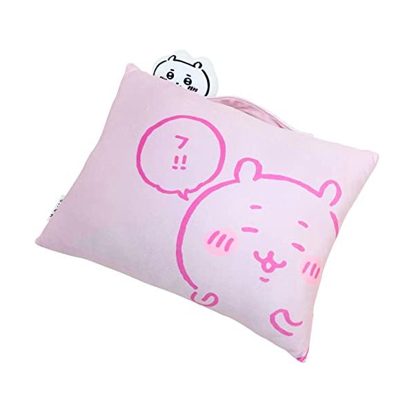 ちいかわ / ちいかわちいかわ / ちいかわ/約 40cm x 30cm x 9cm/4620868・Color:ちいかわ / ちいかわ・パッケージ個数:1・ちいかわのお顔がひょこっと出る、可愛い取っ手付き枕。・小さめ枕にちいかわが付いた可...