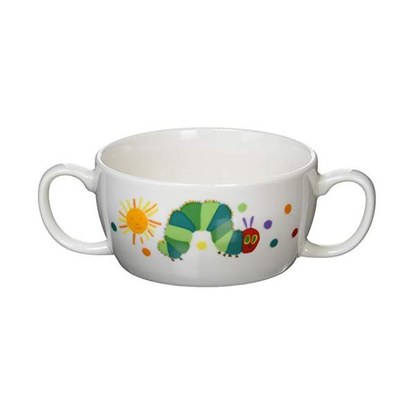 04.ブリオン(両手スープカップ)・白 210ml 807137・・Style:04.ブリオン(両手スープカップ)・サイズ:約長さ9.5×幅5cm・素材:磁器・生産国:日本・容量:約210ml・(c) 2018 Eric Carle LLC...