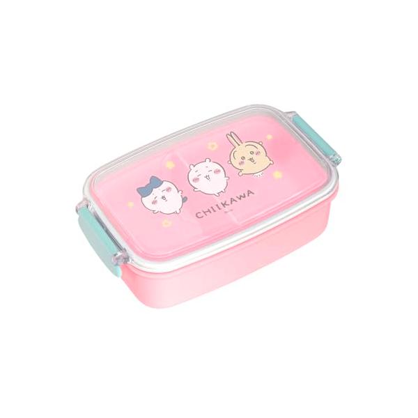 弁当箱500mlちいかわ/-/PL-1R・パッケージ個数:1・・パッキン付きで汁漏れしにくい抗菌加工の弁当箱 ・サイズ＝169×104×H58mm 容量：500ml ・素材・材質：本体・仕切＝ポリプロピレン、フタ＝ＡＳ、止め具＝ＡＢＳ、パッ...