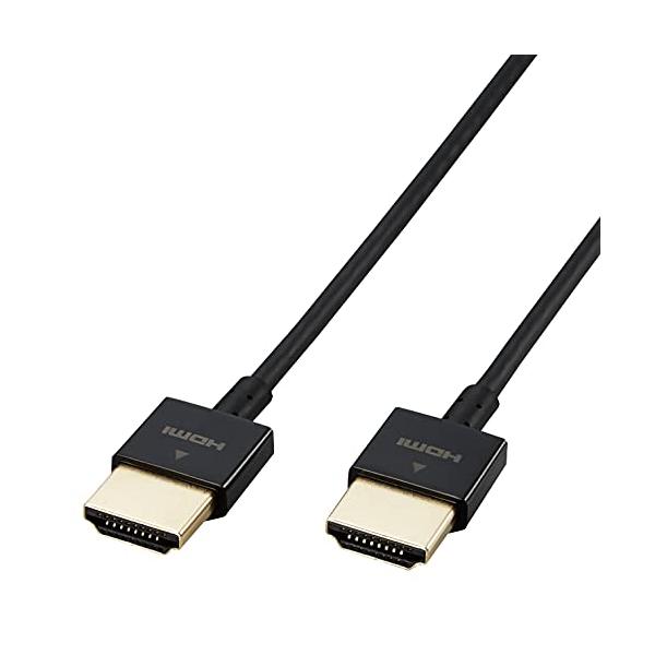 1) HDMIケーブル単品・ブラック 2m ECDH-HD14SS20BK・・Color:ブラックSize:2m・詳しくは「商品の仕様」「商品の説明」をご確認ください。・ケーブル直径約3.2mmで取り回しがしやすく、すっきり配線できる、スー...