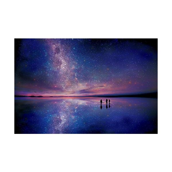 1000ピース・星空のウユニ-ボリビア 50×75cm 12-508・・Color:星空のウユニ-ボリビア・(C)アフロ・完成サイズ:50x75cm・1000ピース・ウユニ塩原の「天空の鏡」・光をあてた後、暗い場所にて2~3分間蛍光