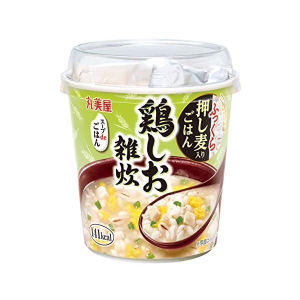 ・ 70.3グラム (x 6) ・[ごはん]うるち米(国産)、大麦、なたね油/トレハロース、乳化剤、(一部に大豆を含む)(br) [具入りスープ]食塩、砂糖、いりごま、鶏肉、還元水あめ、エキス(チキン、ポーク、オニオン)、鶏卵加工品、デキス...