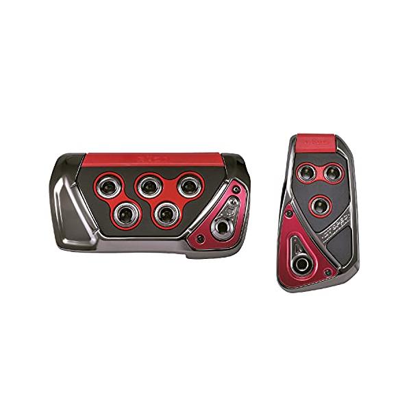 ・レッド  RP109RE・・Color:レッドPatternName:単品・アルミダイキャストボディにレッドラバーとレッドアルマイトプレートを貼付けた本格gtペダル。・高強度3dアルミダイキャスト構造を採用し、スムーズなペダルワークをアシ...