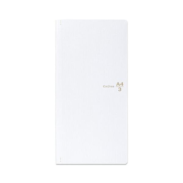 マットホワイト/1冊/NO-605GP / 77017・Color:マットホワイトSize:1冊・パッケージ個数:1・万年筆のインクが裏抜けしにくいカ.クリエ プレミアムクロスシリーズ。・ビジネスシーンで活躍する、大人のカクリエ。A4用紙を...