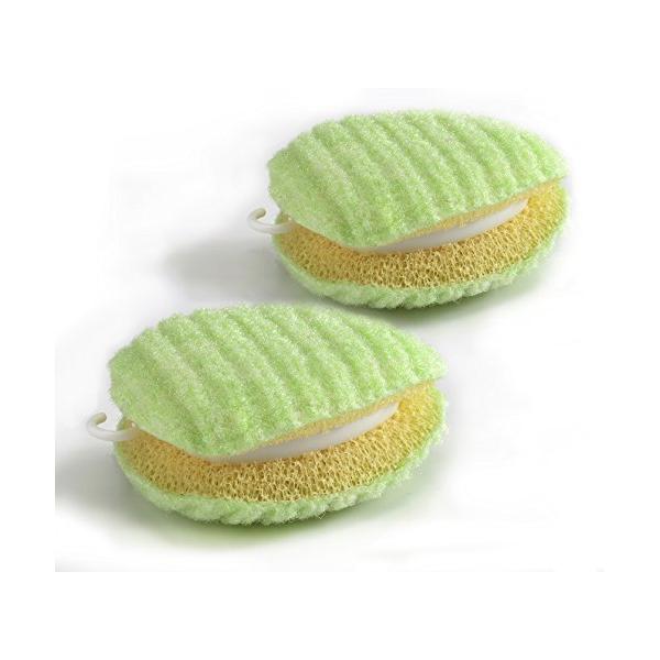スポンジタイプ(2個)グリーン/1個あたり:10×7.5cm/BH-05・Color:グリーンStyle:スポンジタイプ(2個)・パッケージ個数:1・洗濯機では落ちにくい汚れを落とせる洗濯ブラシ。洗濯機に入れる前に汚れた部分をこすって洗うの...