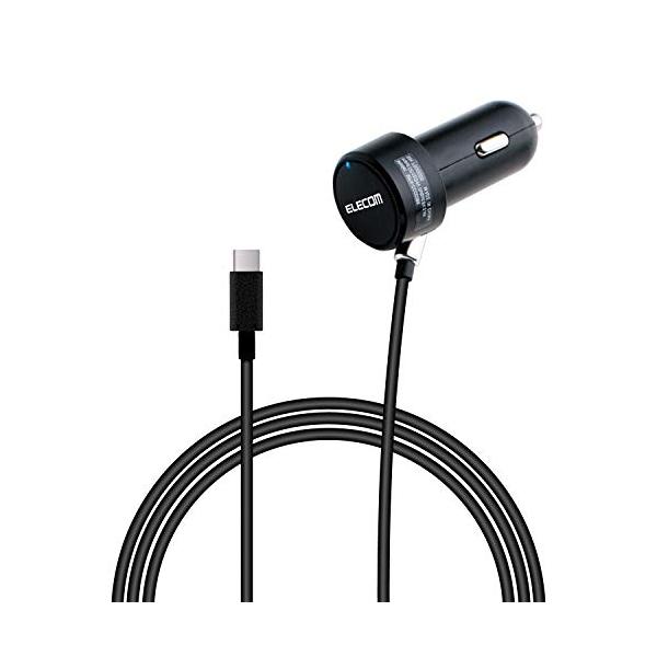 スタンダード・ブラック  MPA-CCC03BK・USB Type-Cコネクタに対応。 USB Type-Cコネクタを搭載したスマホ・タブレットを車で充電できる車載充電器。・自動車のアクセサリソケットに接続するだけで、スマートフォン・タブレ...