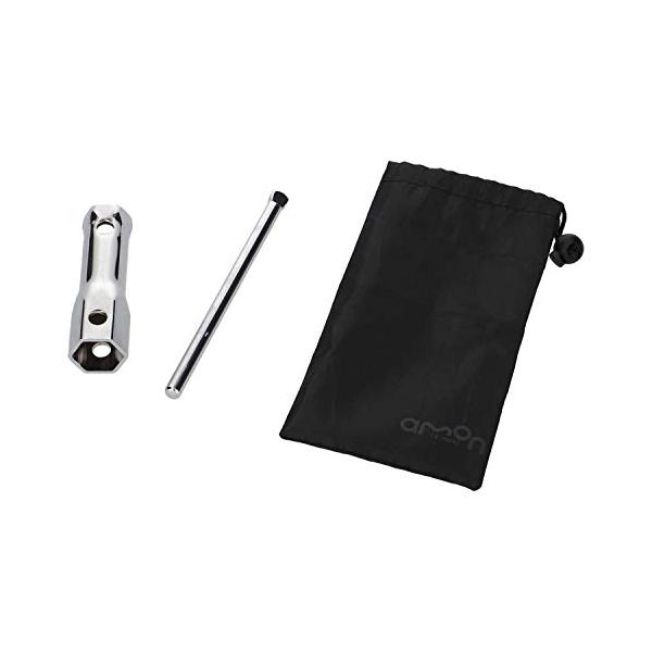 ・二輪車用プラグレンチ 16・18・21mm/二輪用/2019年 8844・・Size:16・18・21mm/二輪用/2019年・二輪車のスパークプラグの取り付けと取り外しに。・他の工具もまとめて収納できる収納袋付き。・【車載に便利】・車載...