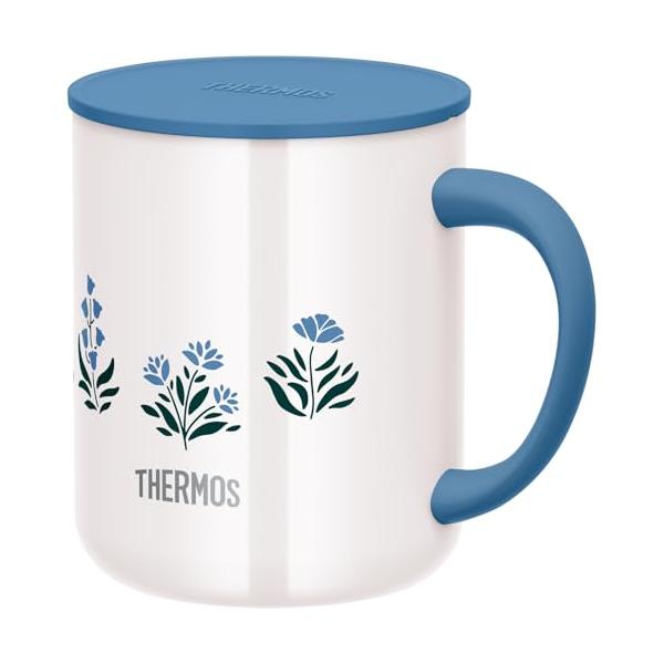 マグカップブルー/450ml/JDG-453LTD・Color:ブルーSize:450ml・パッケージ個数:1・普段使いに最適なフタ付きのマグカップ・本体サイズ(約):幅12×奥行き8.5×高さ11cm、本体重量(約):200g、容量:45...