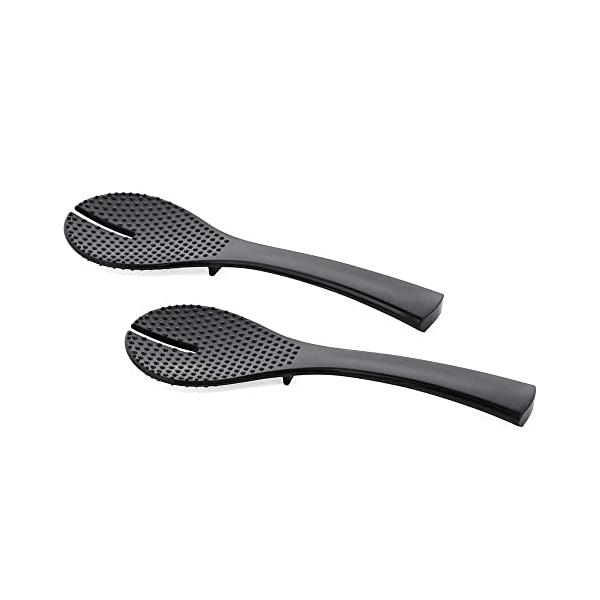 しゃもじ2本組ブラック/-/LD-354・Style:しゃもじ2本組・パッケージ個数:1・サイズ：幅5×奥行1×高さ15.5cm(しゃもじ1本)/重量：約0.14kg(しゃもじ1本)・個数：2本入り・素材・材質：ポリプロピレン・原産国：日本...