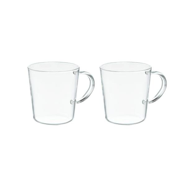 スタッキング不可透明/300mL/SRM-1824・Size:300mLStyle:スタッキング不可PatternName:2個セット・パッケージ個数:1・【シンプルなデザイン】 毎日使えて便利な耐熱ガラス製マグカップ2個セットです。シンプ...