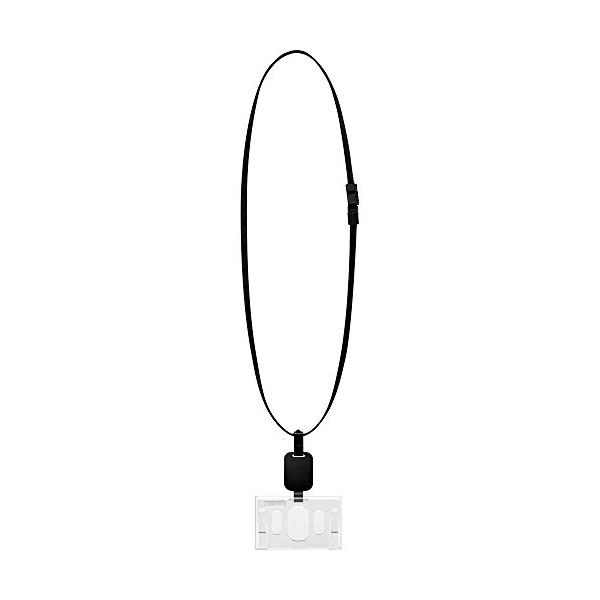 ブラック/91×572×14mm/ナフ-R280D・Color:ブラックSize:91×572×14mm・パッケージ個数:1・【寸法】 91×572×14mm・【仕様】 ID ICカード用　ハードケース・【カード寸法】 56×91mm