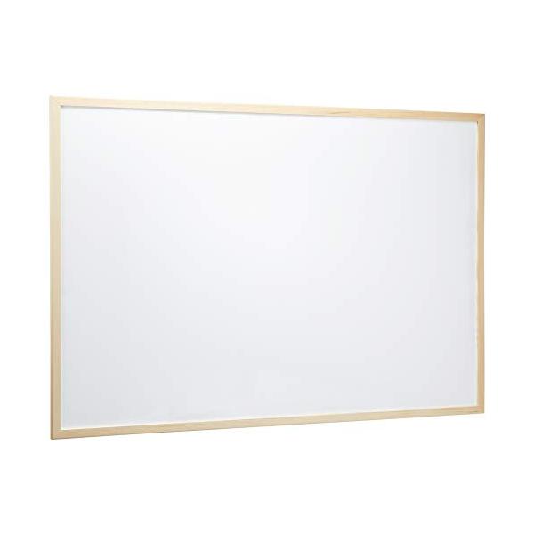 シンプル木目調ウッドホワイト/W900×H600mm/WBM-E9060・Size:W900×H600mm・パッケージ個数:1・本体寸法:W900×H600×D14mm・有効盤面寸法:W864×H564mm・本体重量:1670g・付属品:ウ...