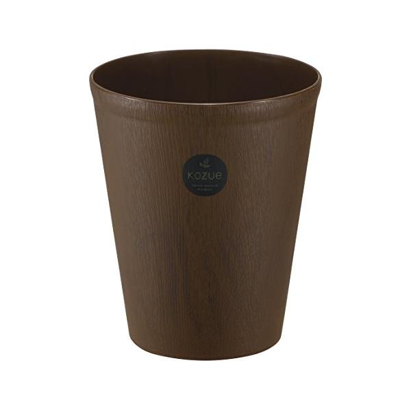 コズエカンダークブラウン/Small/016672-parent・Size:SmallStyle:コズエカンColor:ダークブラウン・パッケージ個数:1・サイズ:Φ20×23.5cm・材質:ポリプロピレン・原産国:日本・容量:4600ml