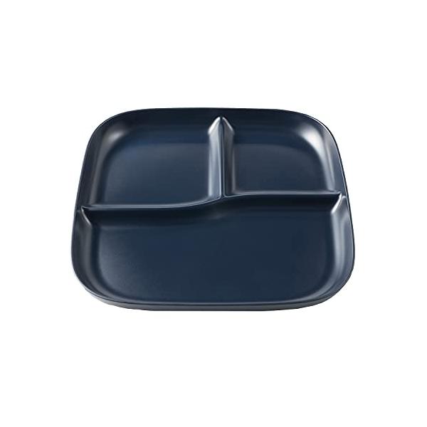 ×1・ネイビー ランチプレート AZ19-31・・Color:ネイビーStyle:×1・本体サイズ:直径23×高さ3cm・生産国:日本・素材:PET樹脂・パッケージ重量: 0.26 kg