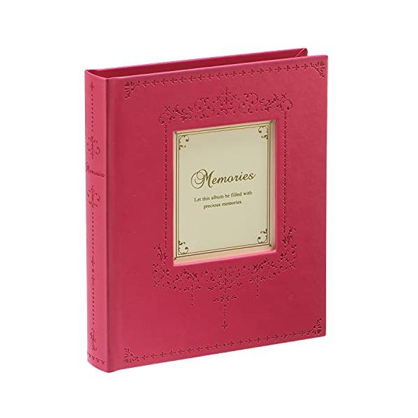 ポケット・ピンク L XP-4700-21・・Color:ピンク・本体サイズ：W173×H203×D32mm・PETケース付サイズ：W175×H206×D34mm・素材/表紙：PU・中芯：ボール紙・ポケット：紙+透明PP