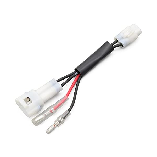 Vストローム250・ブラック Vストローム250(18-21) 27701・・Style:Vストローム250PatternName:フロント用・適合車種:Vストローム250(17-23) フロント用・カプラー接続だけでACC電源取り出し・イ...