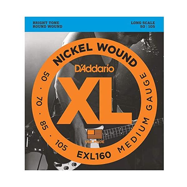 単品・1セット .050-.105 (4弦/Long) EXL160・・Size:.050-.105 (4弦/Long)Color:1セットPatternName:単品・[.050 .070 .085 .105]・世界中のベーシストから圧倒...