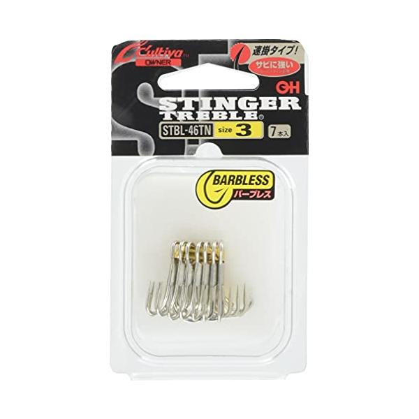 3号・ 3 11635・・Style:3号・主な対応魚種:ブラックバス マス スズキ・サイズ:3号・入数:7本・針仕様:バーブレス
