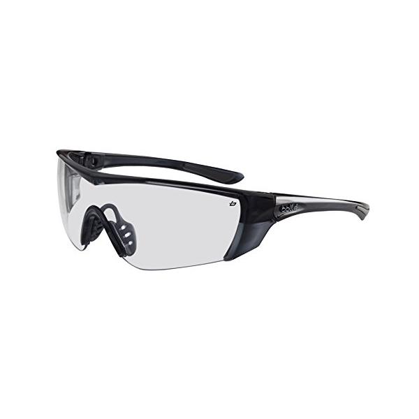 保護安全性・クリア Free Size 1654001JP・●ゆがみの少ない一眼ワイドビューレンズです。・●テンプルの傾きとノーズパッドの高さ調整が可能です。・●ラバー素材とPCの一体成型のテンプルは強度に優れ、ずれ落ちを防止します。・●防...