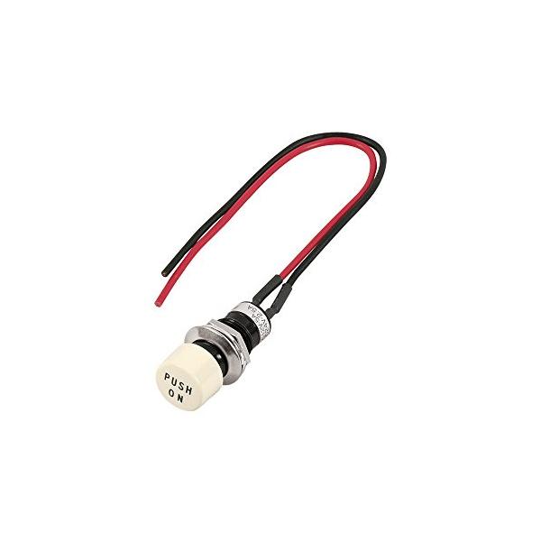 12V・5A/24V・2.5A/ホワイトプッシュタイプ/PUSH-ON自動戻り/12V・5A/24V・2.5A/ホワイト/PUSH-ON自動戻り/12V・5A/24V・2.5A/ホワイト/3212・Style:12V・5A/24V・2.5A...