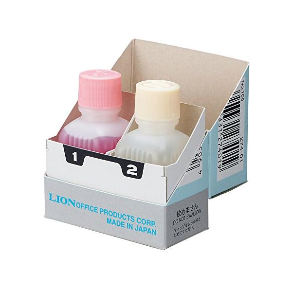 インキ消液(万年筆用)-/-/No.100・パッケージ個数:1・【用途】万年筆のブルーブラック・赤インキ専用・【注意】油性インキは消せません・黒インキは消せません・液が衣服につくと色抜けを起こす・【容器】プラスチック容器・【セット内容】1液...