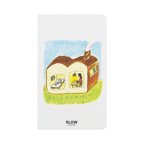 堀道広 家ホワイト/-/HOD-1・Style:堀道広 家・パッケージ個数:1・小さい、薄い、とっつきやすい。気軽にはじめる日記。・A6スリム（147×89×5.5mm)・全96ページ（日記92ページ＋他コンテンツページなど）・しおり1本付