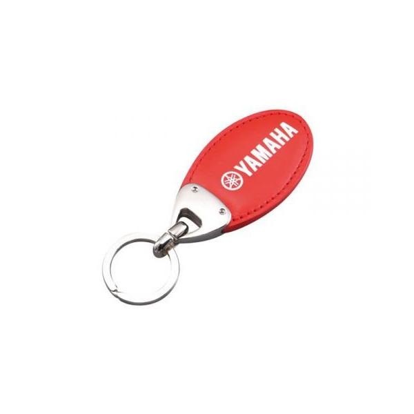 YAMAHA・レッド  90792-K0051・・Color:レッド・カラー：レッド・サイズ：120mm(リング含む)×40mm・素材：牛革、ニッケル亜鉛合金