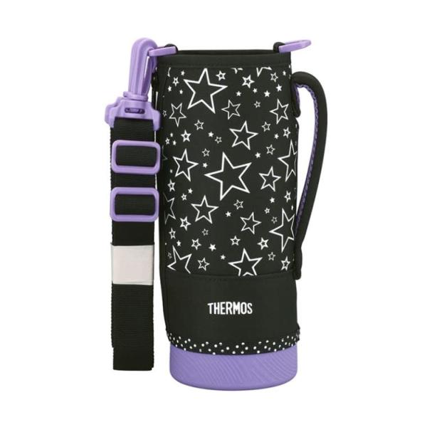 ブラックパープル/-/FHT-1002F BKPLポーチ・Color:ブラックパープル・パッケージ個数:1・サーモス 真空断熱スポーツボトル FHTシリーズ専用のハンディポーチ (ブラックパープル)・セット内容:ポーチ本体、ストラップ・適用...