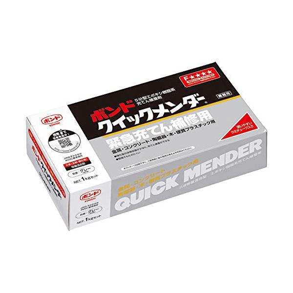 1セット・ 1kgセット #45517・・Size:1kgセットStyle:1セット・性状:エポキシ樹脂系・標準使用量(塗布量):400~500g/m2・2液混合型、5分硬化開始、充てん性、高接着性、高強度、耐久性・金属・コンクリート・ブロ...